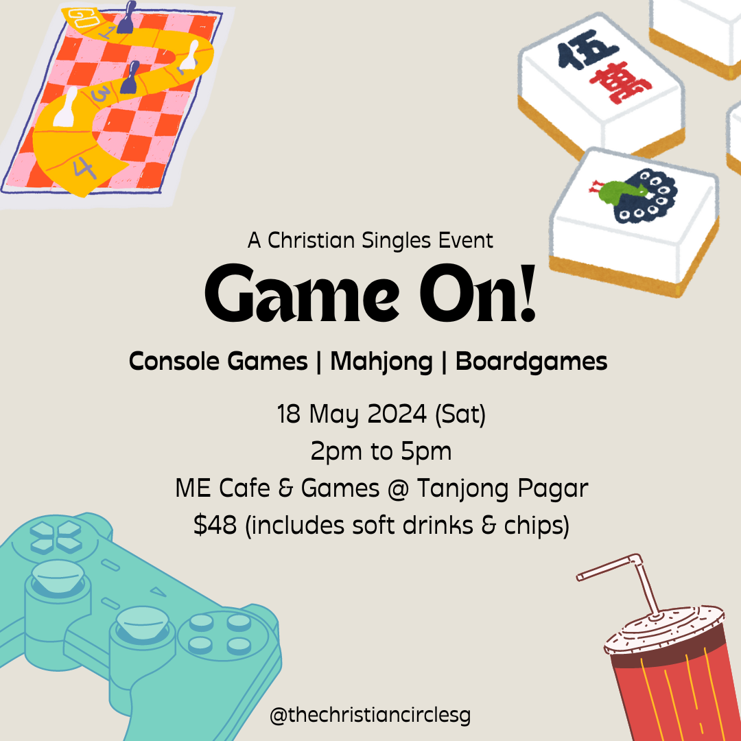 [Past Event] Game On with Christian Singles! – The Christian Circle