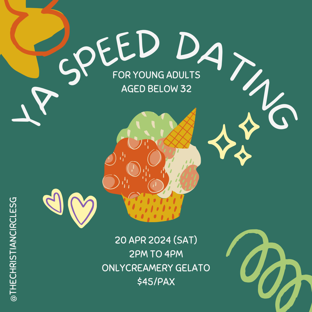 [Past Event] Young Adults Speed Dating (Christian Singles Ages Below 3 ...
