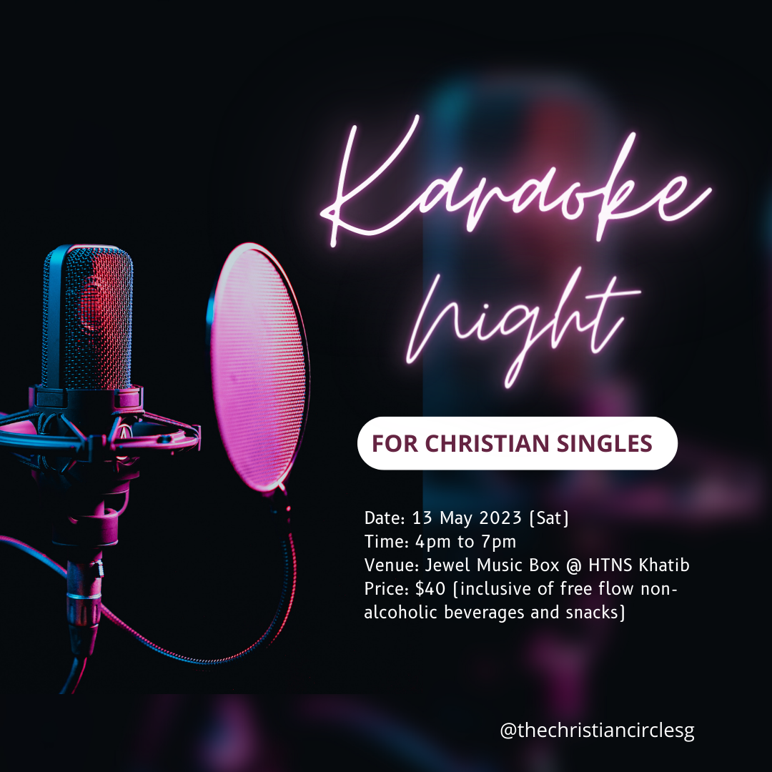 [Past Event] Karaoke Night with Christian Singles – The Christian Circle