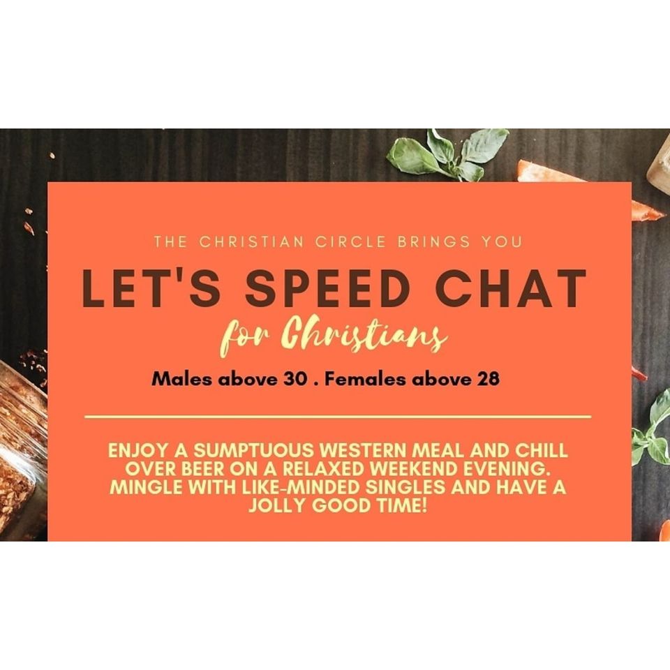 [Past Event] Let's Speed Chat! – The Christian Circle